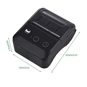 XWWDP Portable Bluetooth Label Printer 58mm 2inch Wireless Bluetooth Thermal Printer Label Maker for Store Shipping Mini Label