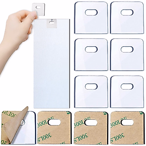 25 Sets (50 Pieces) of Clear Vertical Blind Repair Tabs/Vertical Blind Tabs/Blind Fixer Tabs for Vertical Blinds Replacement Slats