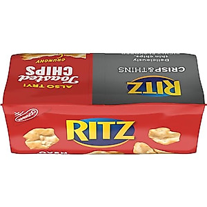 RITZ Crisp and Thins Cream Cheese and Onion Chips, 7.1 oz