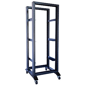 RAISING ELECTRONICS 20U 3FT 4 Post Open Frame 19inch Server Rack 31inchDeep