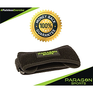 Paragon Sports Patella Knee Strap for Running, Fitness, Stairs Climbing/Adjustable Patellar Tendon Support Band for Basketball, Athletics Pain Relief Brace for Jumper's Knee and Chondromalacia