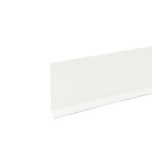 Mohawk Vinyl Cove Wall Base Molding Trim in White 4”W x 120’ L roll; one roll per Carton