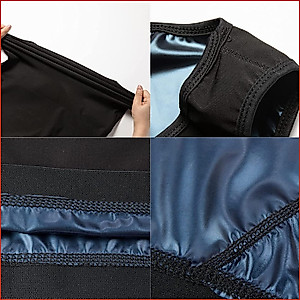 CGTFY Gynecomastia Compress Tank Top, Men's Tank Shirts, Tank Top Under Shirt for Men(L/XL) Black