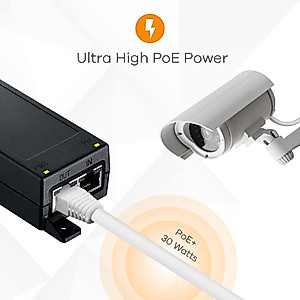 Zyxel Single Port Powerinjector | 1-2.5G MultiGig 802.3at PoE+ Injector | Simple Plug and Play | IEEE 802.3af/at