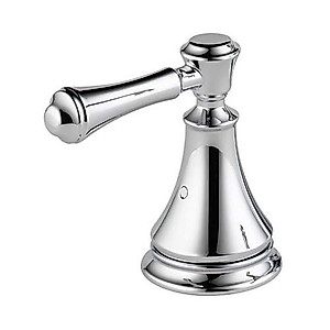 Delta Faucet H697 Cassidy Two Lever Roman Tub Handle Kit, Chrome,4.81 x 4.81 x 4.81 inches