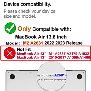 Teazgopx Bling Diamond M2/M3 MacBook Air 13.6 inch Case (Models: A2681 & A3113)2022/2024 Release,3D Glitter Sparkle Rhinestone Case Fashion Luxury Shiny Crystal Hard Shell for Women Girls