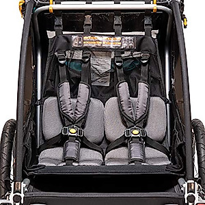 Burley Encore X, 2 Seat Kids Bike Trailer & Stroller