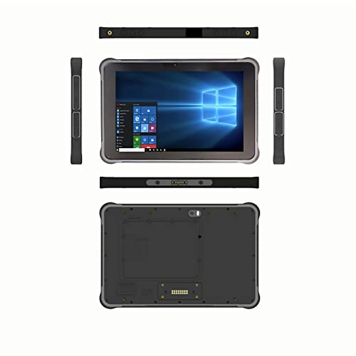 Sincoole Rugged Tablet, CPU Intel Core i5-8200Y,10.1 inch Windows 10 Pro Rugged Tablet with 2D Barcode Scanner (RAM/ROM 8GB+256GB)