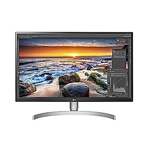 LG 27UL850-W 27 Inch UHD (3840 x 2160) IPS Display with VESA DisplayHDR 400 and USB Type-C Connectivity (Renewed)