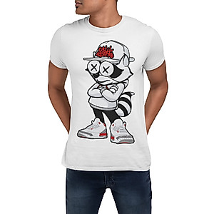Jordan 3 Fire Red Shirt to Match Cash Addicts Men's T Shirt, Tee to Match Jordan 3 Fire Red, Tshirt to Match Jordan 3s