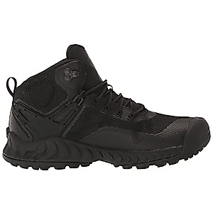 KEEN Men's NXIS Evo Mid Height Waterproof Hiking Boots, Triple Black, 11.5