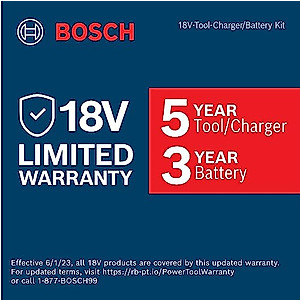 BOSCH GXL18V-260B26 18V 2-Tool Combo Kit with 1/2 In. Hammer Drill/Driver, 1/4 In. and 1/2 In. Two-In-One Bit/Socket Impact Driver, (1) CORE18V 8 Ah Battery and (1) CORE18V 4 Ah Battery