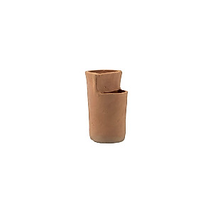 Foreside Home & Garden Natural Terracotta Multi Level Decorative Vase