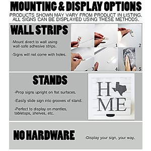 Home State Sign - Metal - Modern Home State Sign