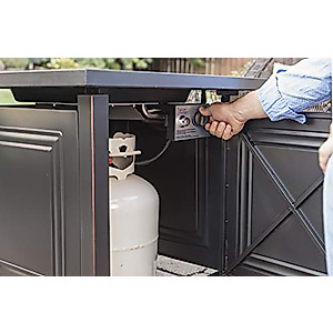 Endless Summer GAD15255SP Gas Outdoor Fire Table LP, Oil Rubbed Bronze