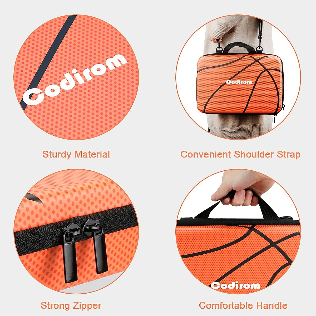 Toy Organizer Storage Case Compatible with Bakugan Figures, BakuCores and Small Dolls, Mini Toys Container Carrying Box with Mesh Pocket (Bag Only)