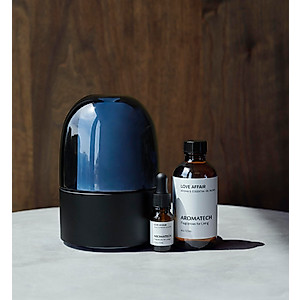 AromaTech Love Affair Aroma Essential Oil Blend, Pure Aromatherapy Diffuser Oil with Jasmine, Saffron & Cedarwood for Diffuser & Humidifier - 0.3 fl oz, 10 mL