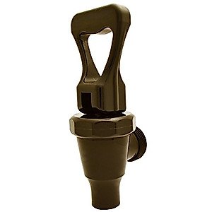 Black Plastic Facuet, Blank Handle, Replacement for Wilbur Curtis WC-1803