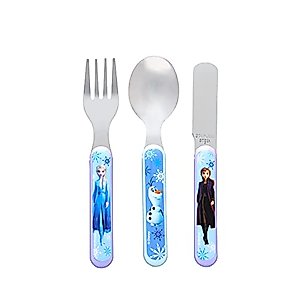 Disney Frozen II childrens cutlery set, 3 piece