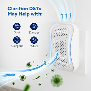 Clarifion Air Ionizer (3 Pack), Clarifion DSTx Portable Air Purifier (3 Pack) and Clarifion ODRx UV-C Light Sanitizer (3 Pack) Bundle