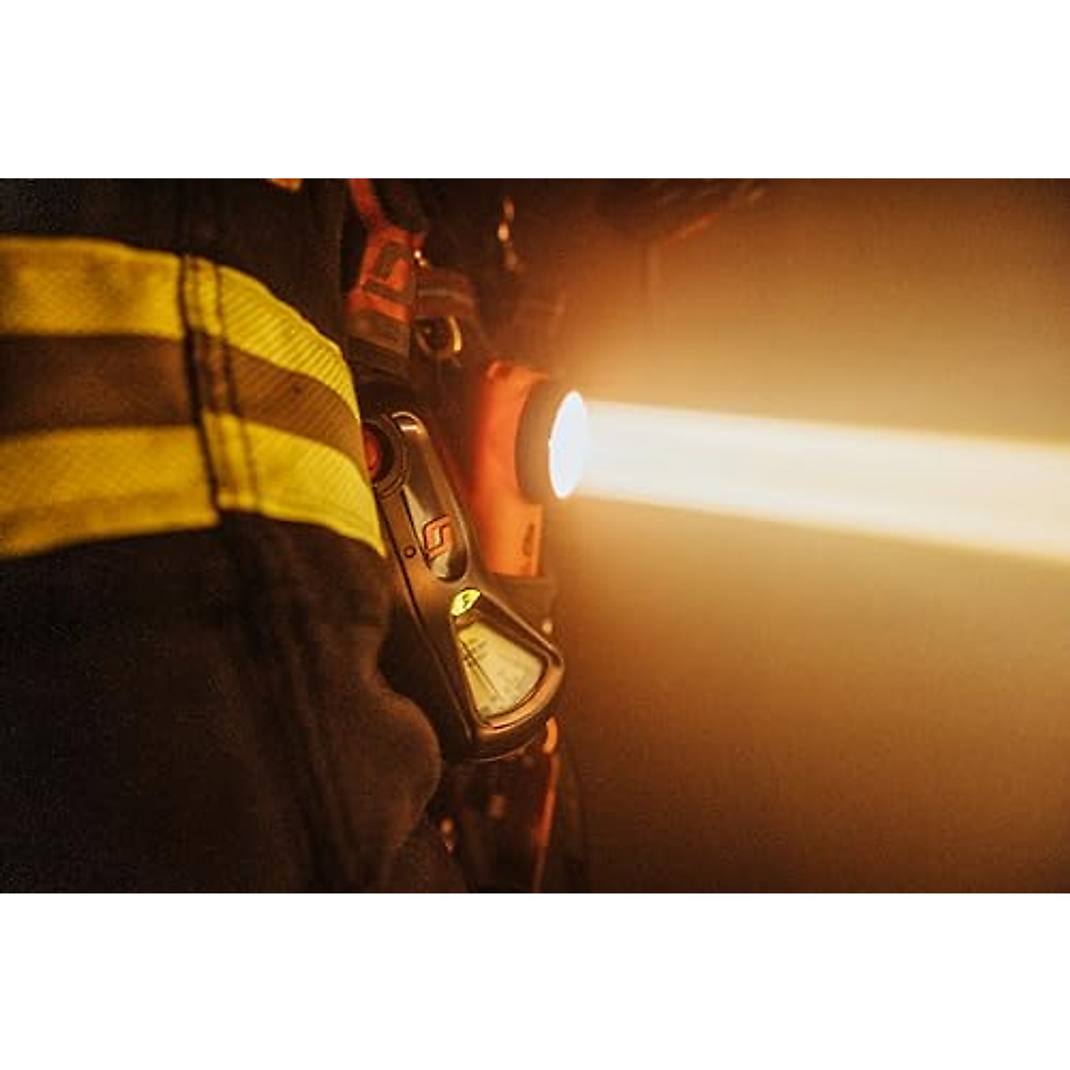 Streamlight 90960 Survivor X 250-Lumen Right-Angle Firefighter's Flashlight with Three (3) "AA Alkaline Batteries, Yellow