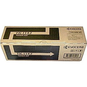 Kyocera 1T02ML0US0 Model TK-1142 Black Toner Cartridge, Compatible with ECOSYS M2035dn, M2535dn, FS-1035MFP and FS-1135MFP Laser Printers; Up To 7200 Pages Yield