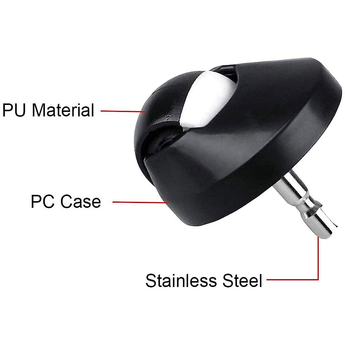 ToSSme Replacement Front Wheel Caster Assembly for iRobot Roomba, 980 880 870 790 780 770 690 650 671 Vacuum, Roomba 500 600 700 800 900 Series Robot Vacuum Cleaner Accessories(2 Pack)