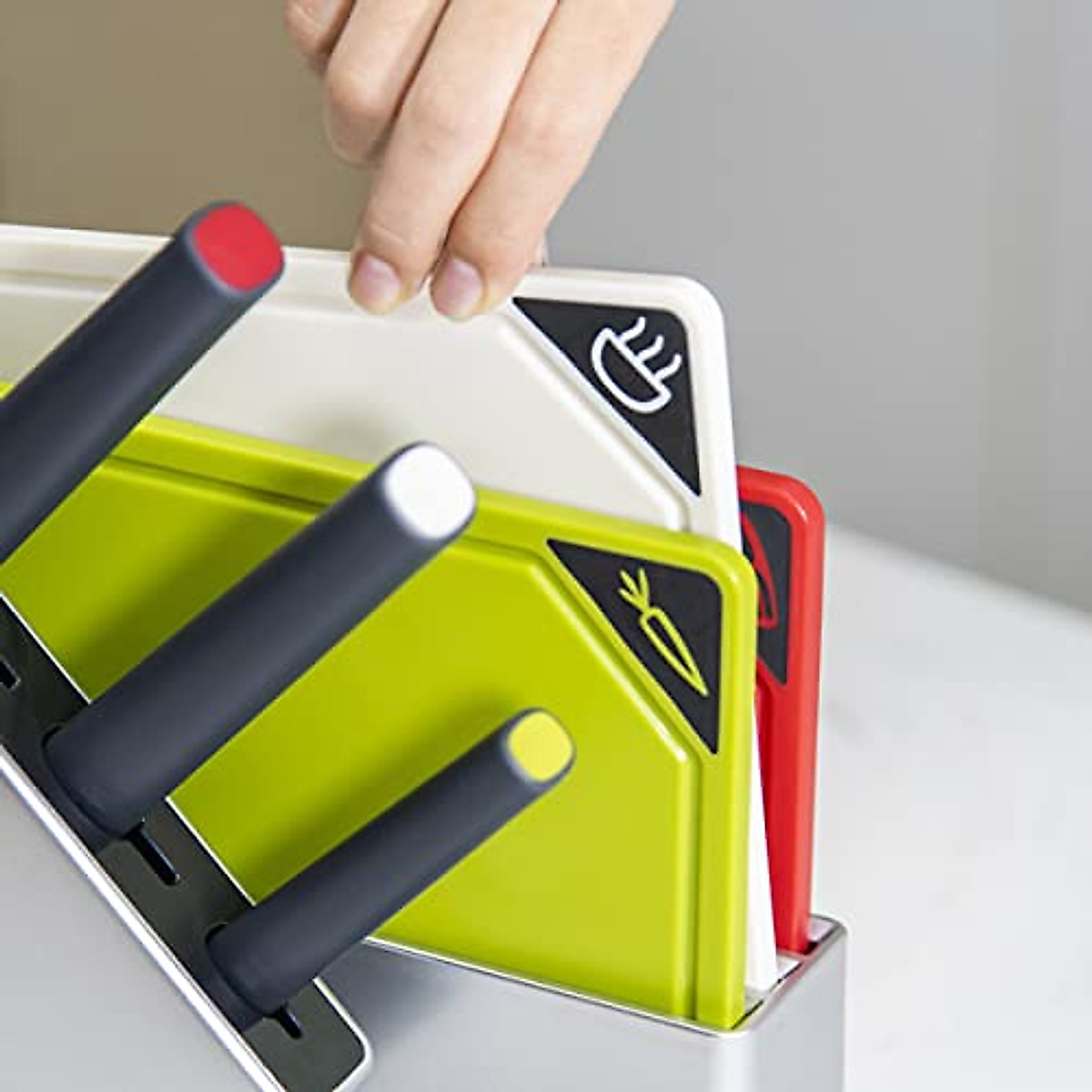 Pak Kitchen Knife Set, Kitchen Knives, Smart Cutting Board, Cuchillos de Cocina, Knives Set for Kitchen, Cutting Boards Set, Chopping Board, Knife and Cutting Board Set with Holder, Sharp Knife Set