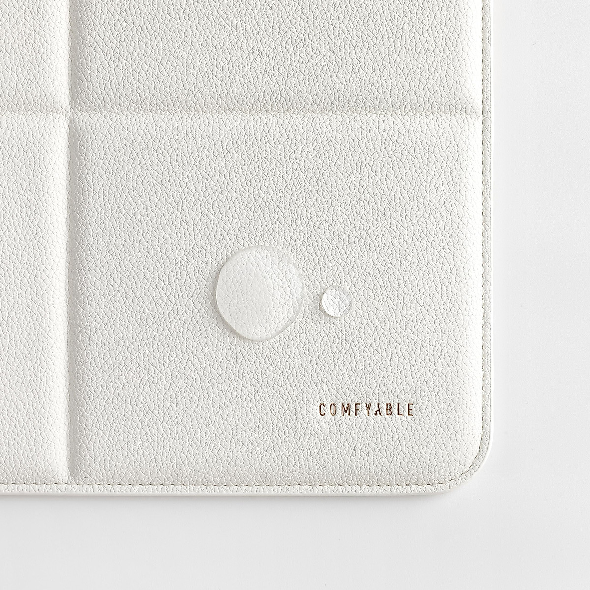 Comfyable Laptop Sleeve 15 Inch Precisely Compatible with MacBook Air 15-inch M2 Pro/Max 2023 A2941, Faux Leather Cover Case, Rice