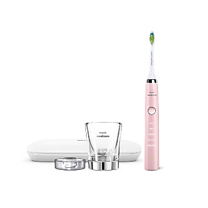 Philips Sonicare Diamondclean Classic Rechargeable Electric Power Toothbrush, Pink, HX9361/69