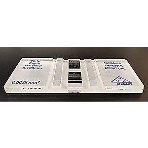 Rs' Science - Improved Neubauer Hemocytometer kit with Trypan Blue and Methylene Blue for Blood, Cell, Yeast Counting