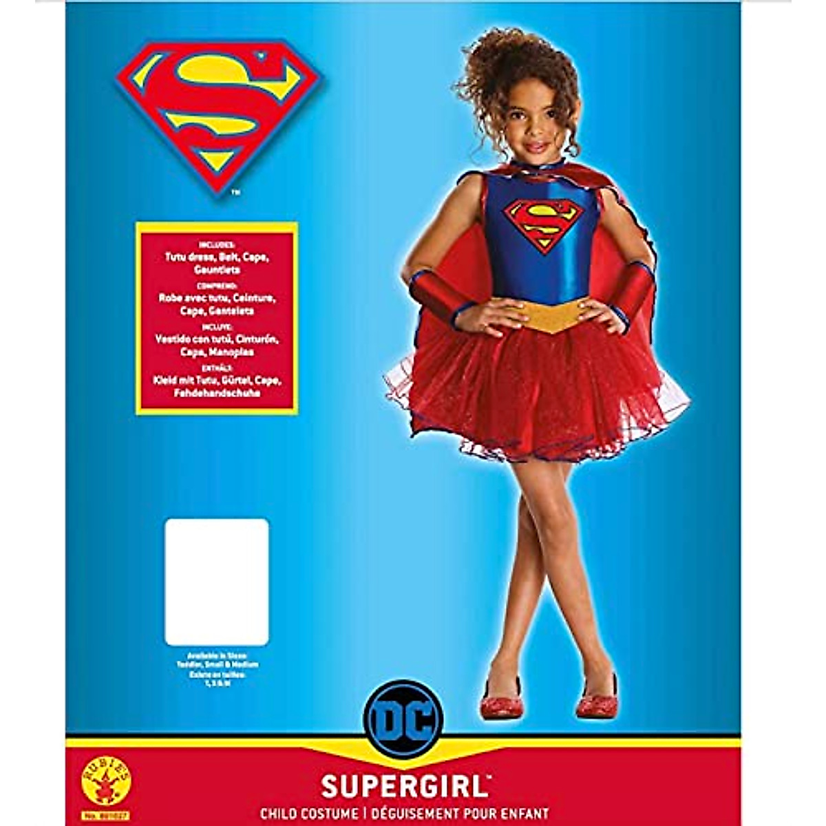 Justice League Child's Supergirl Tutu Dress - Small
