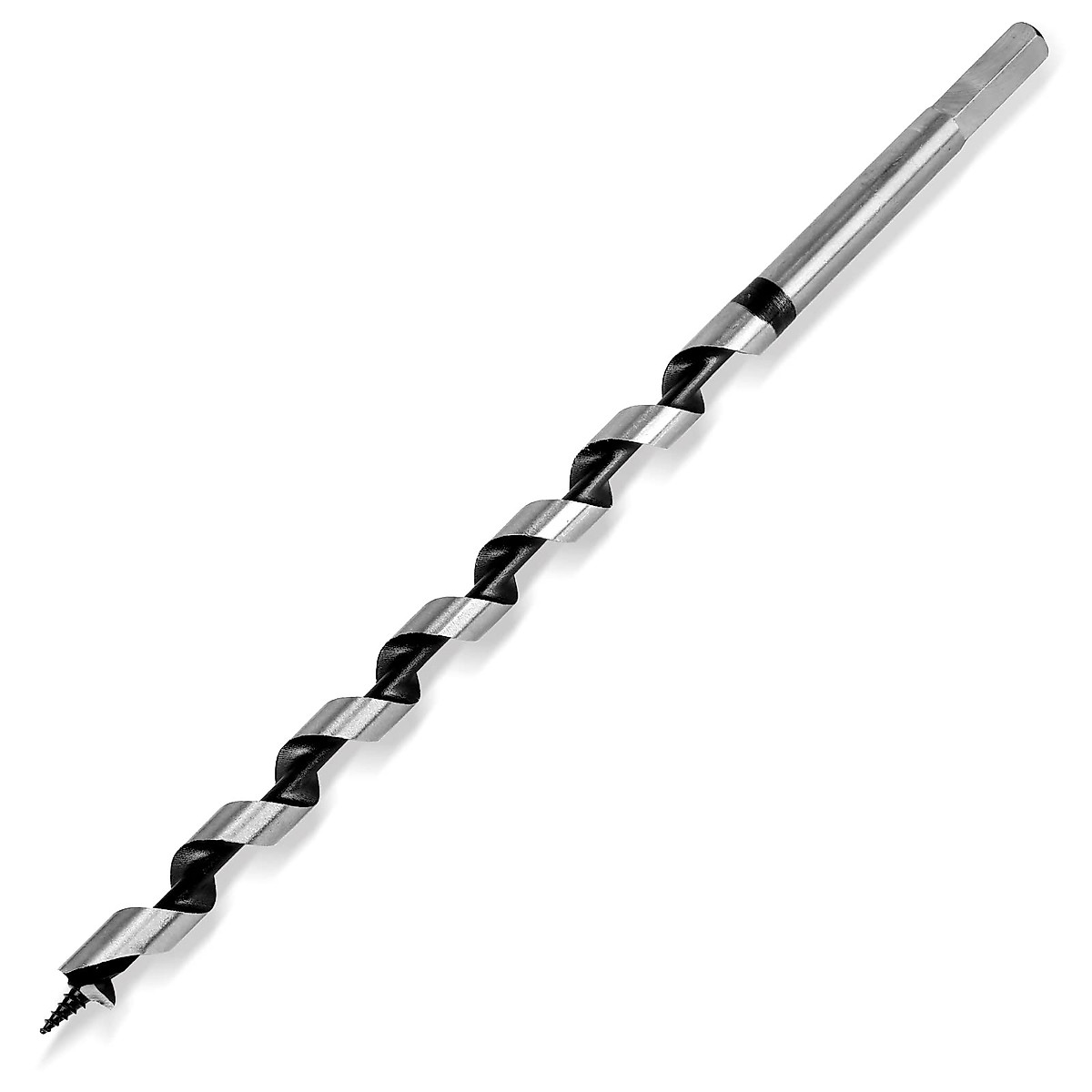 Masendelk Ship Auger Drill Bit 13 x 300mm (Slightly Larger Than 1/2 x 12 Inch), Wood Auger Bit with 11mm Hex Shank