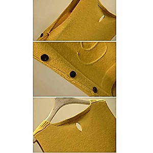 OQHAIR 20FT/6M 30 LED Solar Dragonfly Lights Waterproof Solar Fairy Lights for Garden (Yellow XL Code)