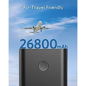 Anker PowerCore+ 26800mAh PD 45W with 60W PD Charger, Power Delivery Portable Charger Bundle for USB C MacBook Air/Pro/Dell XPS, iPad Pro, iPhone 14/13/12 Series, and More