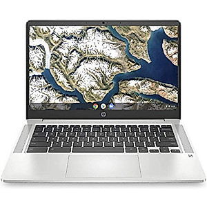 HP Chromebook 14" FHD Everyday Value Laptop (Intel Celeron N4000 2-Core, 4GB RAM, 64GB eMMC, Intel UHD 600, WiFi 6, Bluetooth 5.0, Webcam, 1xUSB 3.1, Chrome OS) with Hub