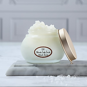 Sabon Ultimate Scalp Scrub — Delicate Jasmine | Dead Sea Salt Scrub for Healthy Hair | Bergamot, Ylang, Rose | Exfoliate Scalp & Nourish Hair | 10.6 Oz