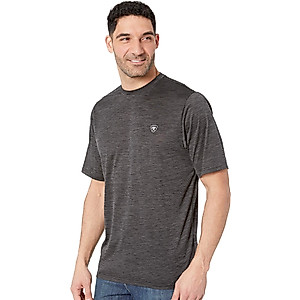 Ariat Male Charger Basic T-Shirt Charcoal X-Large