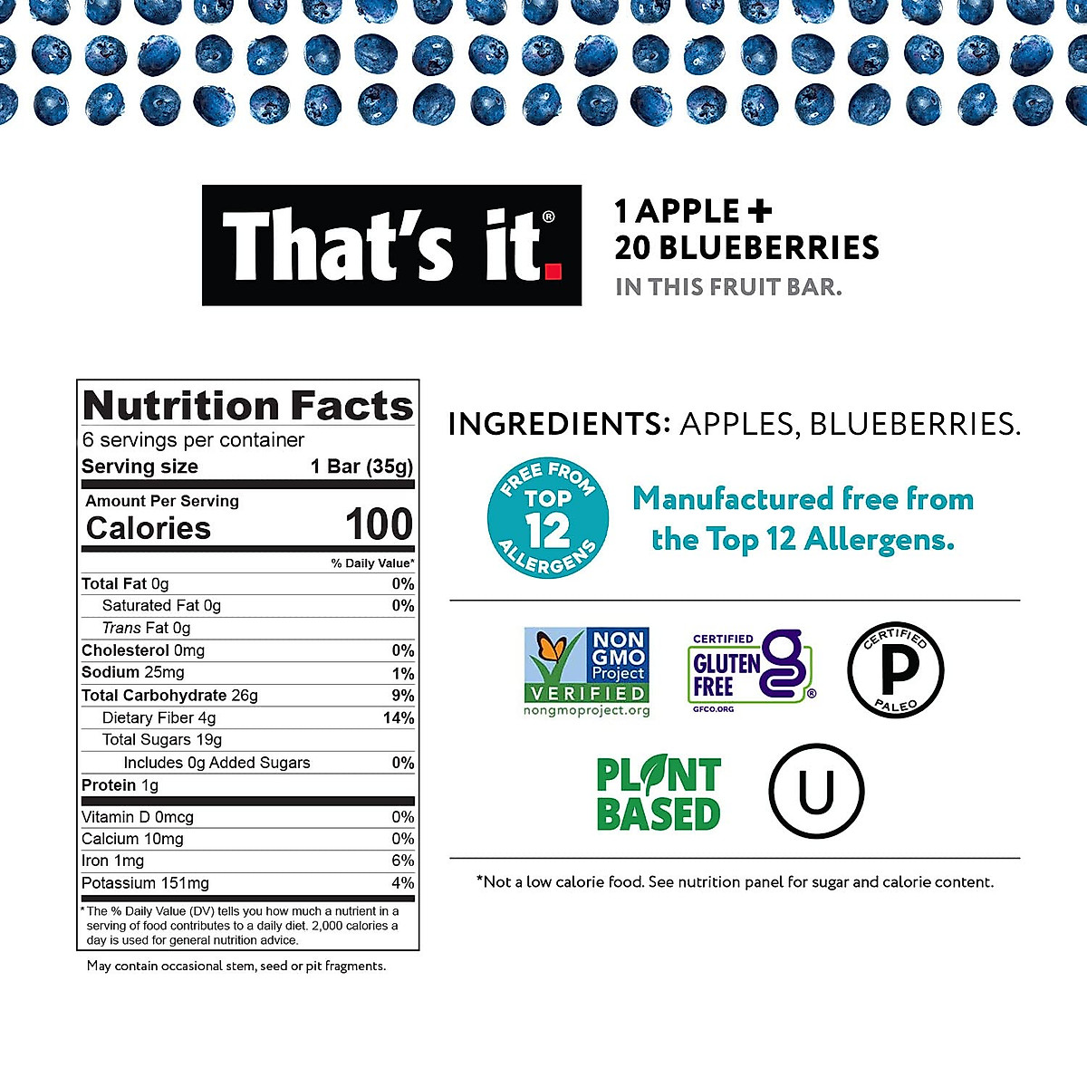 12 CT FRUIT BAR GIFT POUCH (6 EA: ST, BL)