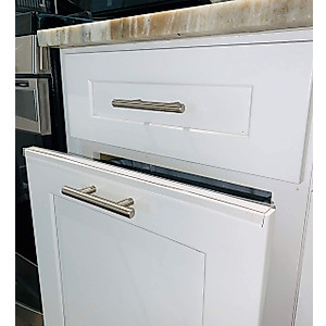 Clear Cabinet Guard - Door Protector. Fits Over Door Edge to Protect From Water, Nicks, and Daily Wear. Easily Trimmed. Self Gripping. No Adhesive. Prevents Damage to Kitchen Cabinets. 3/4"x33". 3/Pk