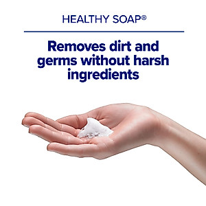 PURELL Brand HEALTHY SOAP Mild Foam CS6 Starter Kit, 1-1200 mL Brand Healthy SOAP Mild Foam Refill + 1 CS6 Graphite Automatic Soap Dispenser (Pack of 1) – 6574-1G - Manufactured by GOJO, Inc.