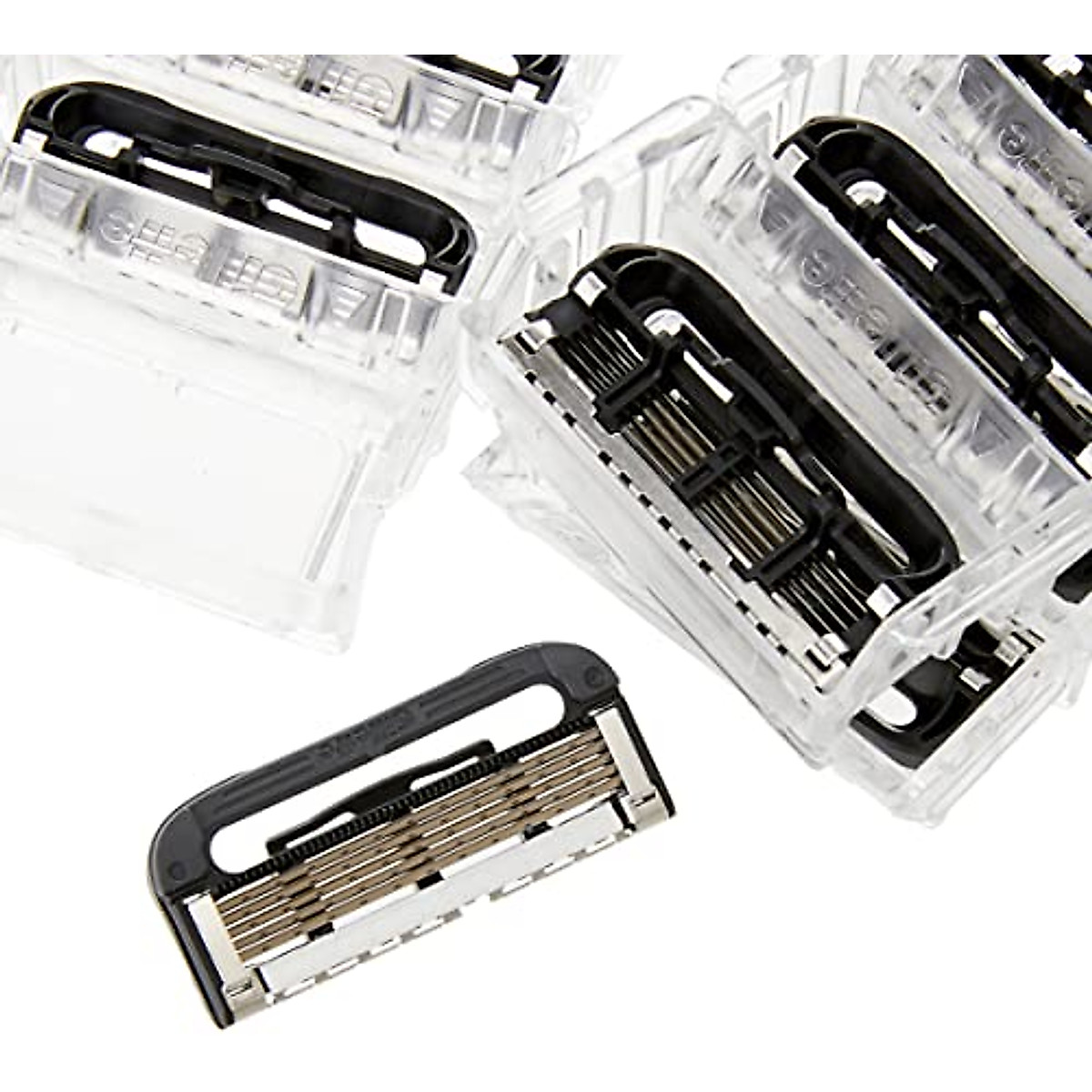 Gillette Labs Razor Blades Men, Pack of 9 Razor Blade Refills, Compatible with GilletteLabs with Exfoliating Bar and Heated Razor