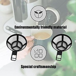 huanghqWanJiaCoffee Filter Reusale Cup Coffee Dripper Washable Coffee Mesh Basket for Home Office