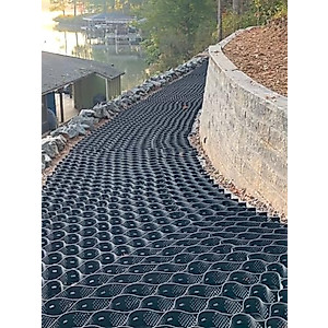 Performance Footing 3" BaseCore Geocell Ground Grid Stabilizer | 462 sq feet| Perfect Gravel Grid Base for Patios, Sheds, Carports, Slopes, Pathways and Parking
