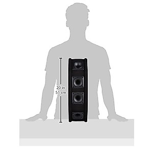 Pyle-Pro 6 Way DJ Speaker System, 300 Watt Peak Power, 150 RMS, Six 2.5 Inch Piezo Horn Tweeters, 8 Ohm Impedance, Full Range Audio Reproduction, Black Carpeted Finish