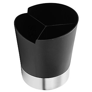 Straw Holder for Countertop, 3 Grid Stainless Steel Straw Dispenser Drinking Straw Dispenser Coffee Stirrers Holder Forks Spoon Organizer for Coffee Bar Kitchen Party
