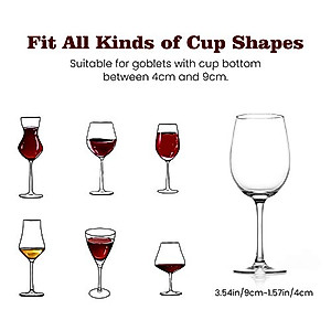 Nuovoware Wine Glass Rack, Wine Glass Hanger Rack Under Cabinet Stemware Wine Glass Holder Storage Hanger for Bar Kitchen Cabinet (3 Rows) - Gold