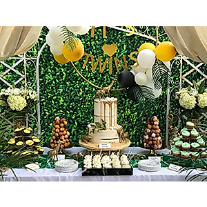 SJOLOON 5X7ft Green Leaves Backdrop Grass Backdrop Natural Green Lawn Party Photography Backdrop Birthday Newborn Baby Lover Wedding Photo Studio Props 10923