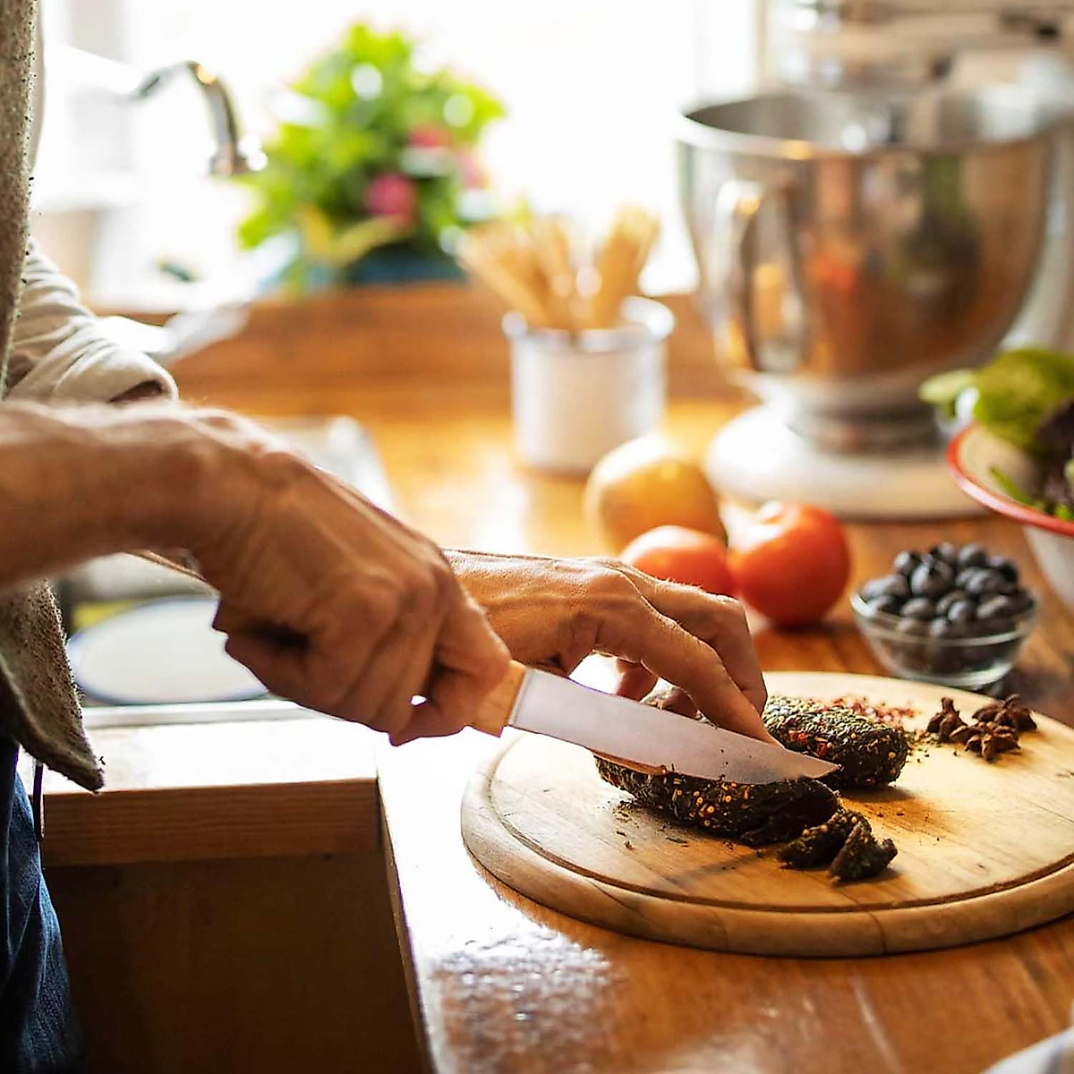 Opinel Parallele Stainless Steel Carving Knife