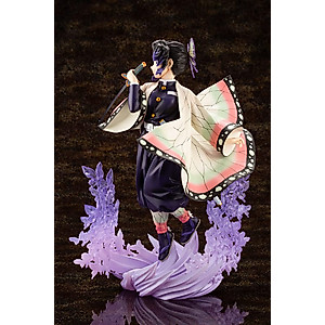 Kotobukiya Demon Slayer: Kimetsu no Yaiba; Shinobu Kocho ArtFX J Statue, Multicolor